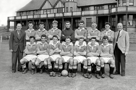 Football 1955 1956 Season Manchester United Editorial Stock Photo ...