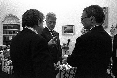Bill Clinton Sandy Burger John Podesta Editorial Stock Photo - Stock ...