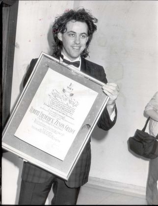 Band Aid Singer Bob Geldof Receives Editorial Stock Photo - Stock Image ...