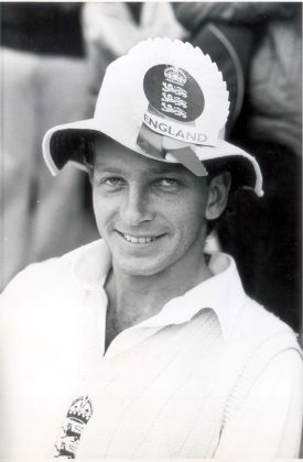 David Gower Cricketer 1985 Cap That Editorial Stock Photo - Stock Image ...