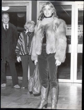 Actress Susan George London Heathrow Airport Editorial Stock Photo ...
