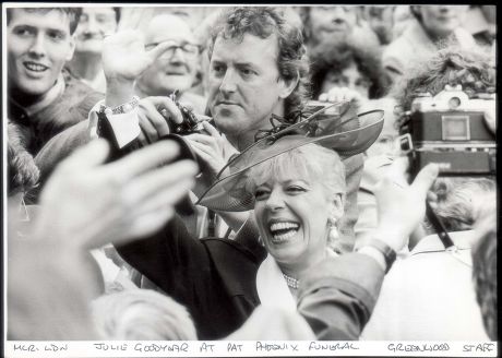 Julie Goodyear Actress 1986 Big Smile Editorial Stock Photo - Stock ...