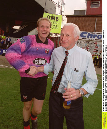 Brentford Manager Ron Noades Keeper Andy Editorial Stock Photo - Stock ...