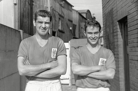 George Forrester Left David Sturrock Accrington Editorial Stock Photo ...
