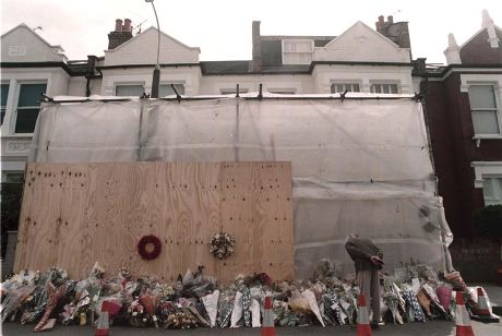 Tributes Left Outside House Jill Dando Editorial Stock Photo - Stock ...