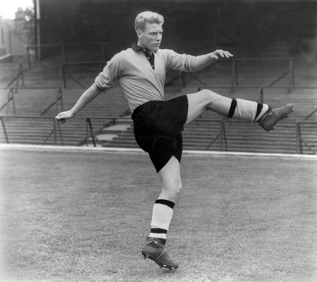 Ron Flowers Wolverhampton Wanderers 195556 Great Editorial Stock Photo ...