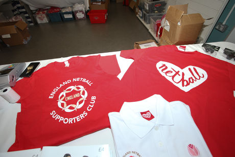England Netball Merchandise Stand Editorial Stock Photo - Stock Image ...