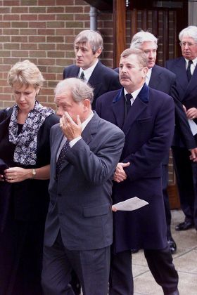 Funeral of Buster Merryfield, UK - 10 Jul 1999 Stock Pictures ...