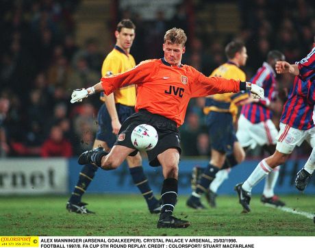 Alex Manninger Arsenal Goalkeeper Crystal Palace Editorial Stock Photo ...