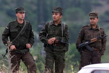 Macedonia Soldiers Macedonian Army Editorial Stock Photo - Stock Image ...