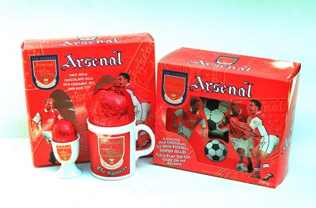 Arsenal Easter Eggs Arsenal 1999 Great Editorial Stock Photo - Stock ...