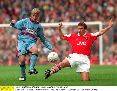 John Jensen Arsenal John Moncur West Editorial Stock Photo - Stock ...