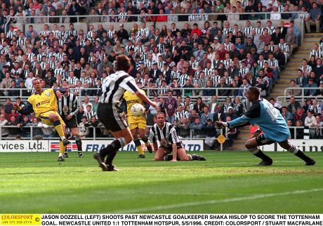 Jason Dozzell Left Shoots Past Newcastle Editorial Stock Photo - Stock ...