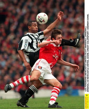 Les Ferdinand Newcastle United Scott Marshall Editorial Stock Photo ...