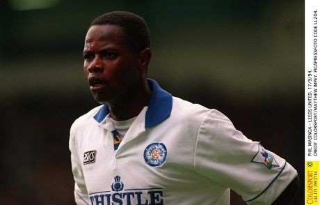 Phil Masinga Leeds United 17994 Great Editorial Stock Photo - Stock ...
