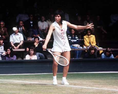 Rosie Casals Wimbledon 1972 Great Britain Editorial Stock Photo - Stock ...