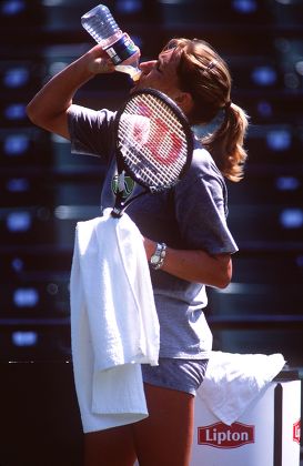 Steffi Graf Ger Liptons Championships Tennis Editorial Stock Photo ...