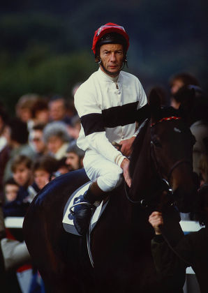 Lester Piggott On Full Choke His Editorial Stock Photo - Stock Image ...