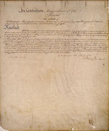 Declaration Bill Rights Editorial Stock Photo - Stock Image | Shutterstock