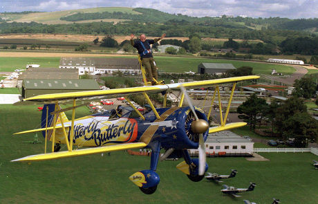 __COUNT__ LES 'DIZZY' SEALES, AN 85 YEAR OLD WING WALKER TAKES TO THE ...