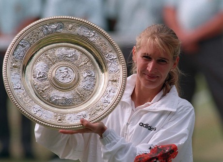 London 871995 Championships Wimbledon Steffi Graf Editorial Stock Photo ...