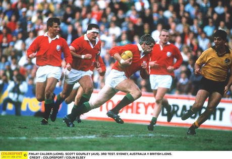 Finlay Calder Lions Scott Gourley Aus Editorial Stock Photo - Stock ...