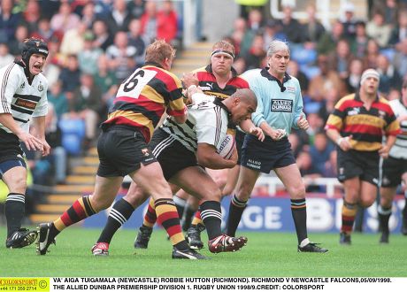 Vaaiga Tuigamala Newcastle Robbie Hutton Warren Editorial Stock Photo ...