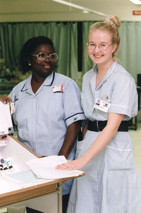 Joyce Mejeh Taija Mykkanen Nurses Both Editorial Stock Photo - Stock ...