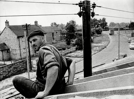 Bill Angood Who Has Telegraph Pole Editorial Stock Photo - Stock Image ...