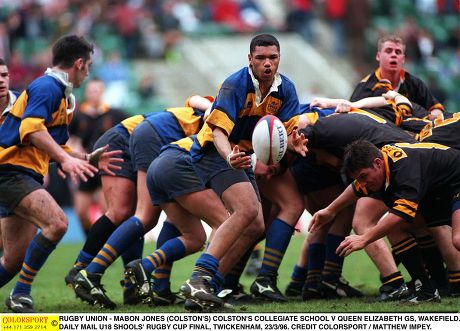 Colstons Collegiate School V Queen Elizabeth Editorial Stock Photo ...