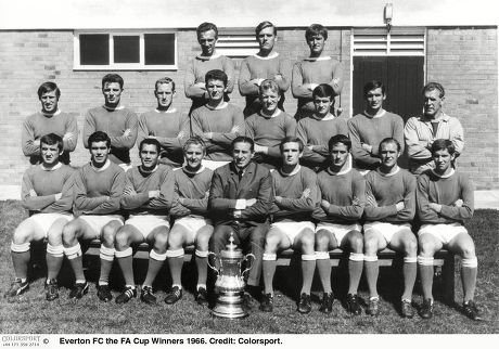 Everton Fc Team Group Fa Cup Editorial Stock Photo - Stock Image ...