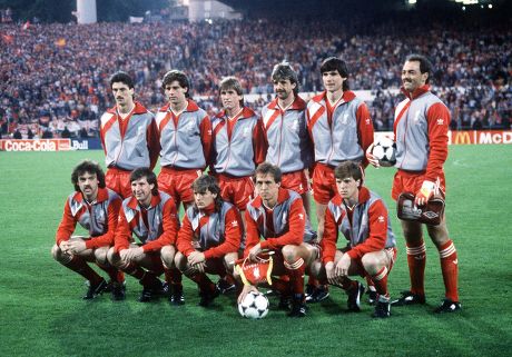 Liverpool Team Back Row L R Editorial Stock Photo - Stock Image ...