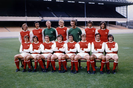 Arsenal Team Group Photocall 1971 72 Editorial Stock Photo - Stock ...