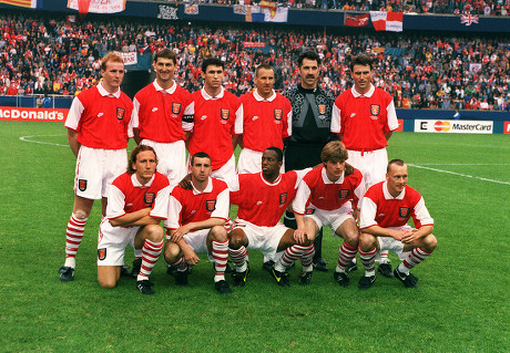 Arsenal Team Group Back Row Left Editorial Stock Photo - Stock Image ...