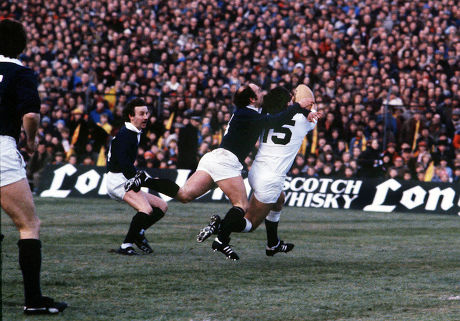 Jim Renwick Scotland Makes Tackle Marcus Editorial Stock Photo - Stock ...