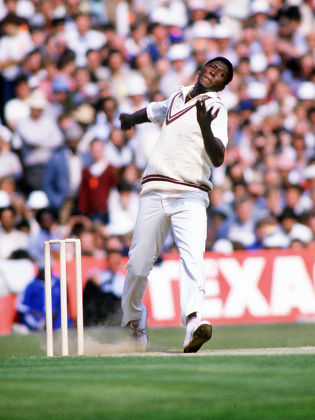 Joel Garner West Indies England V Editorial Stock Photo - Stock Image ...