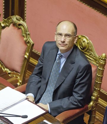 Prime Minister Enrico Letta Editorial Stock Photo - Stock Image ...