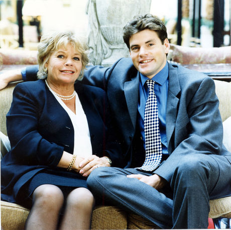 Judith Chalmers Television Presenter Her Son Editorial Stock Photo ...