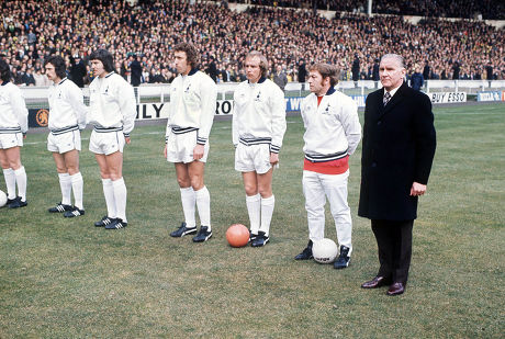 Bill Nicholson Tottenham Manager Lines His Editorial Stock Photo ...