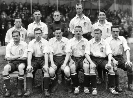 Football 1924 1925 International Friendly England Editorial Stock Photo ...