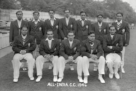 All India Cricket Team Group 1946 Editorial Stock Photo - Stock Image ...