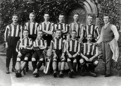 Football Notts County Team Group Fa Editorial Stock Photo - Stock Image ...