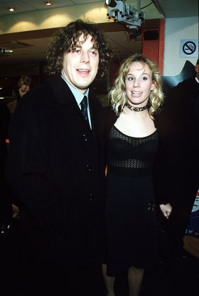Alan Davies Girlfriend Kirsten Obrien Britain Editorial Stock Photo ...