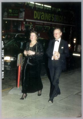 John Gummer Wife Arriving Conservative Winter Editorial Stock Photo ...