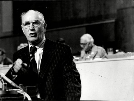 Trade Unionist Baron Hugh Scanlon Hugh Editorial Stock Photo - Stock ...