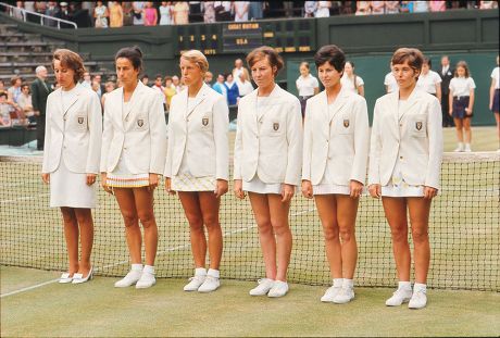 Tennis 1970 Wightman Cup Wimbledon Great Editorial Stock Photo - Stock ...