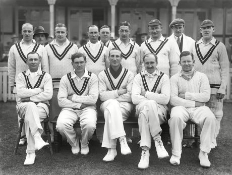 Cricket 1932 Season Surrey County Cricket Editorial Stock Photo - Stock ...