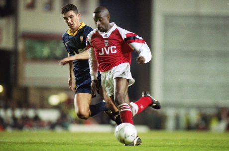 Mark Flatts Arsenal Stewart Castledine Wimbledon Editorial Stock Photo ...
