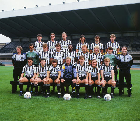 Football 1986 1987 Newcastle United Photocall Editorial Stock Photo ...