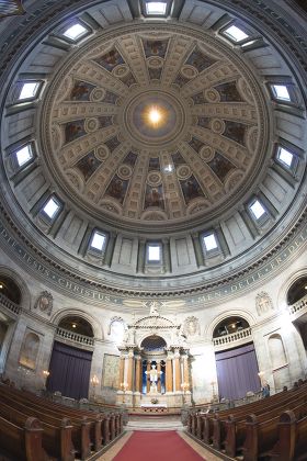 Dome Baroque Frederikskirken Marmorkirken Marble Church Editorial Stock ...